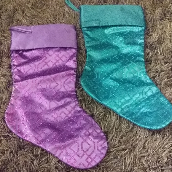 Holiday | Pair Of Mermaid Theme Christmas Stockings | Poshmark